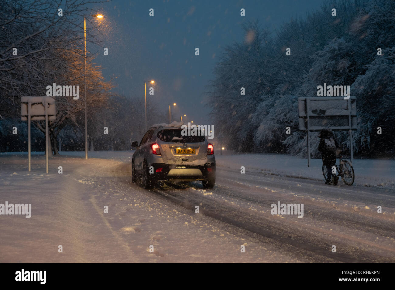 Brighton hill roundabout hi-res stock photography and images - Alamy