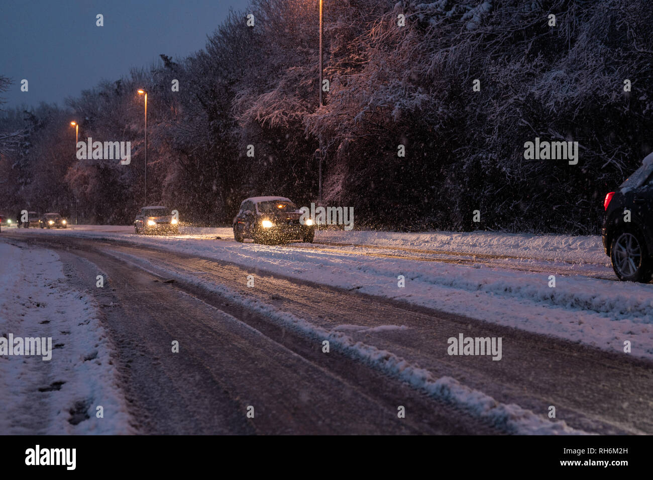 Brighton hill roundabout hi-res stock photography and images - Alamy