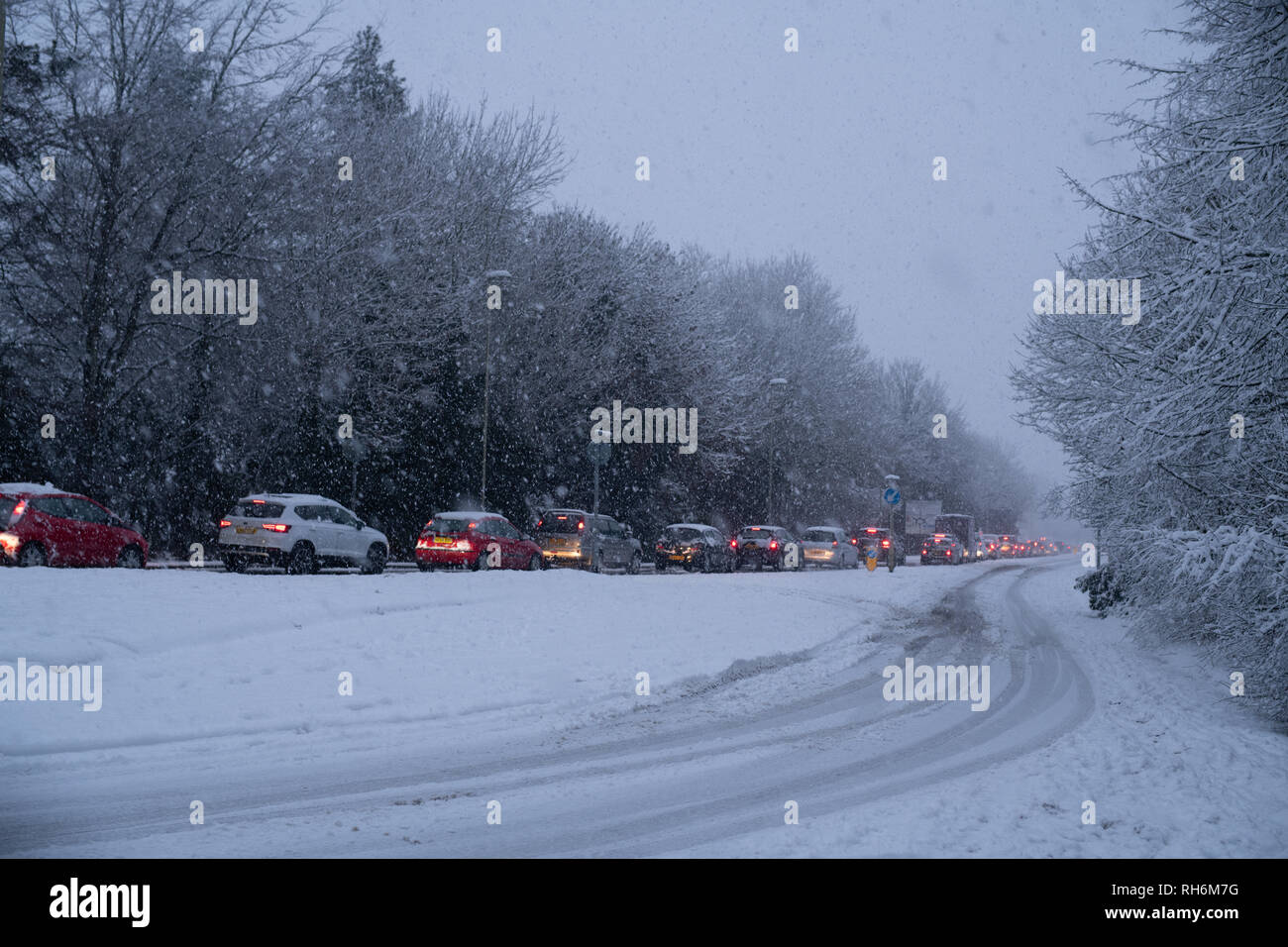 Brighton hill roundabout hi-res stock photography and images - Alamy