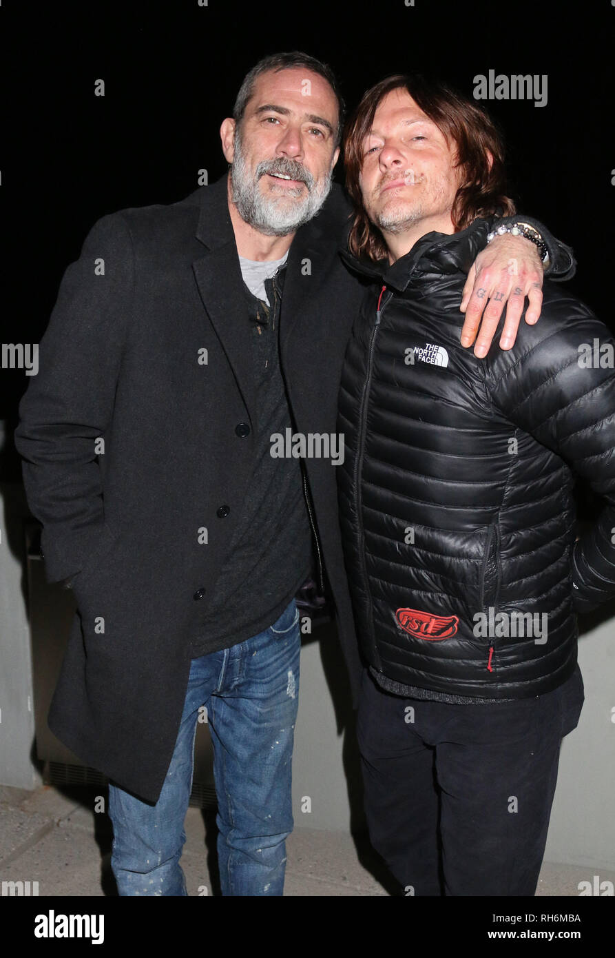 Atlanta, GA, USA. 31st Jan, 2019. Jeffrey Dean Morgan and Norman Reedus ...