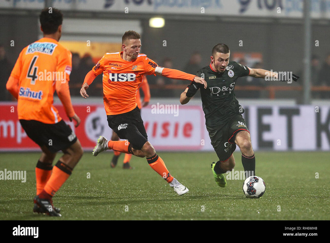 VOLENDAM, 01-02-2019 , Volendam - Sparta , Dutch Football , Kras ...