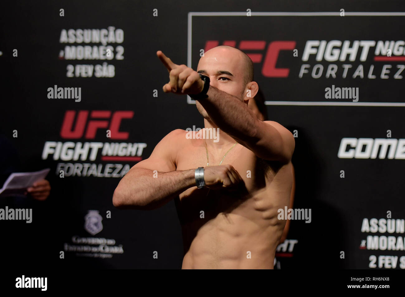 Fortaleza, Brazil. 01st Feb, 2019. in for the UFC Fortaleza unción vs ...