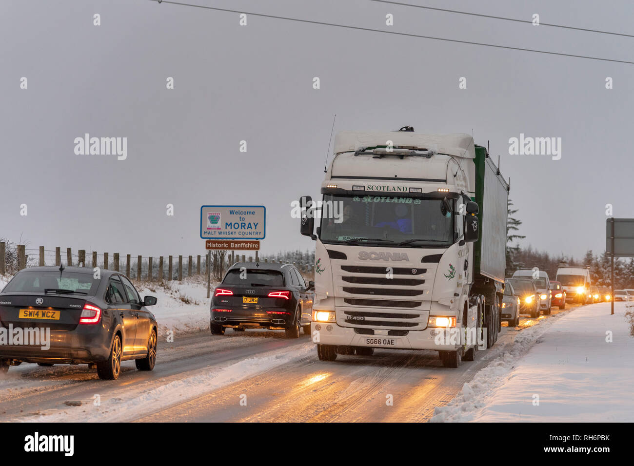 A96 huntly hi-res stock photography and images - Alamy