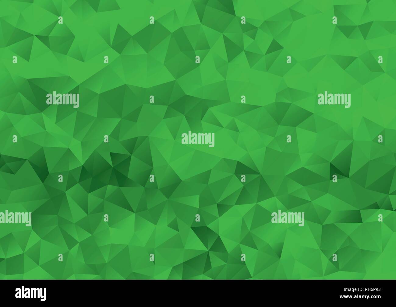 green geometric pattern, triangle polygon design, vector background ...
