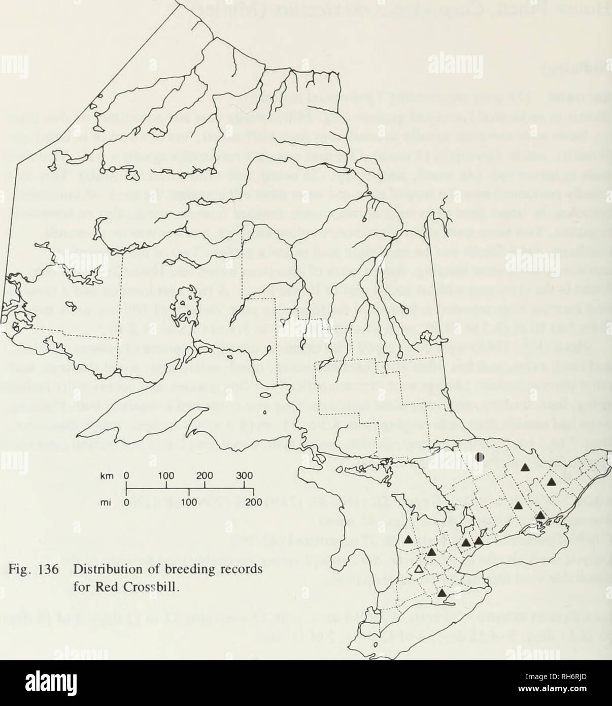 . Breeding birds of Ontario : nidiology and distribution. Birds; Birds ...