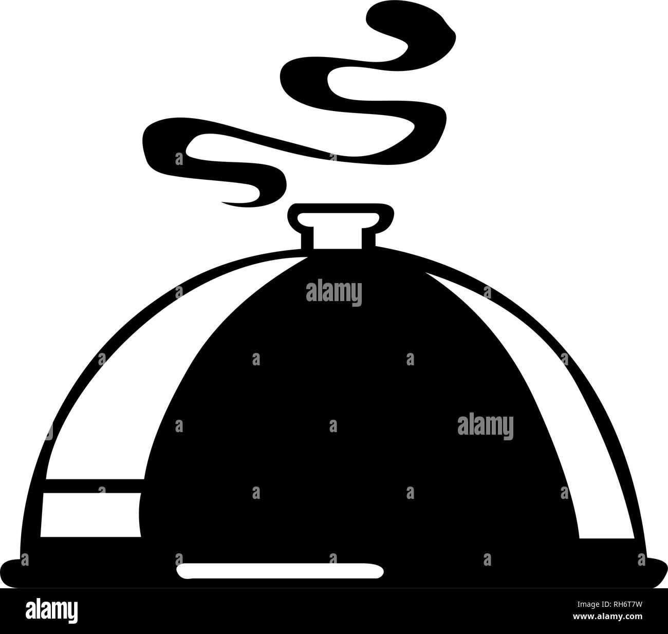 Covered meal Stock Vector Images - Alamy