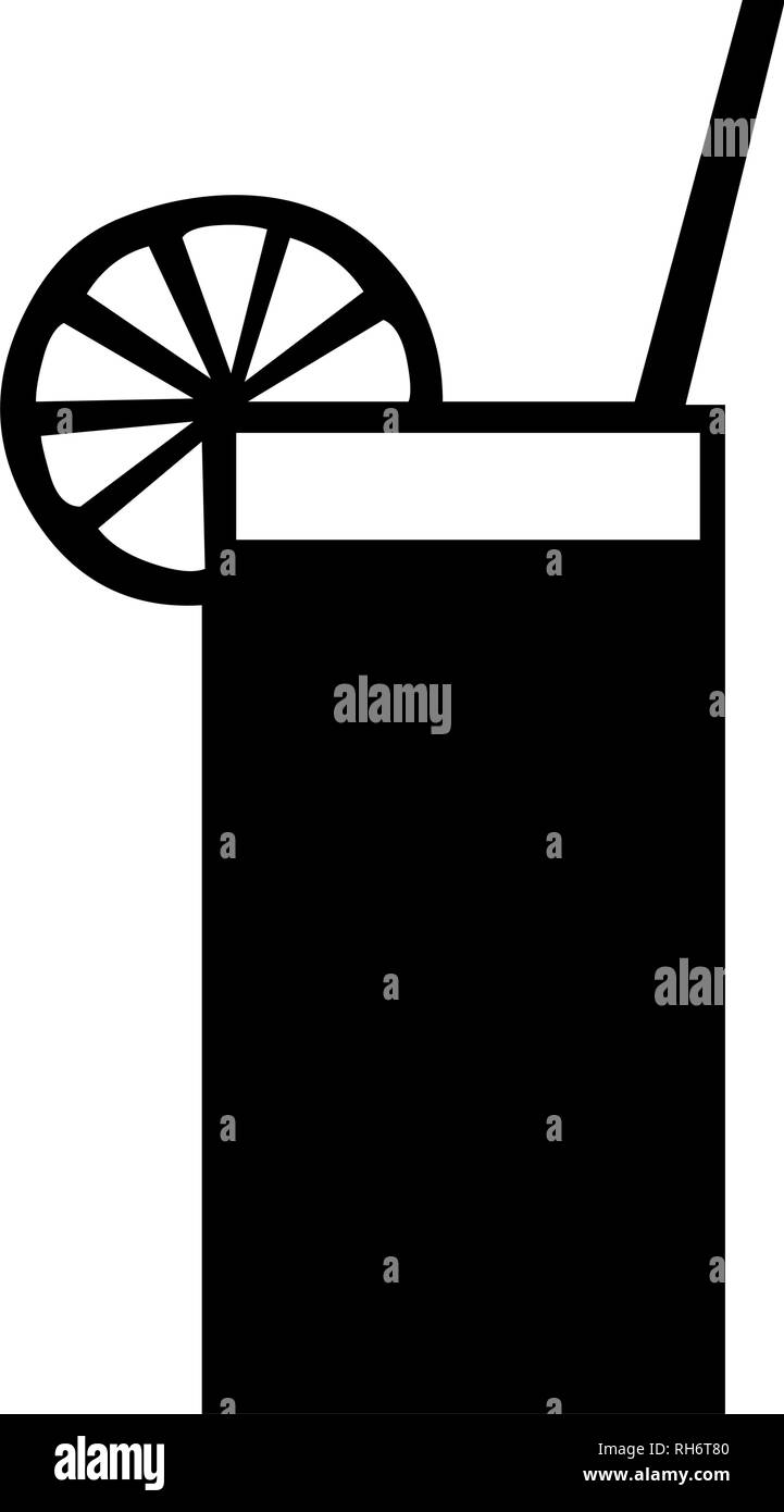 Lemonade on table Stock Vector Images - Alamy