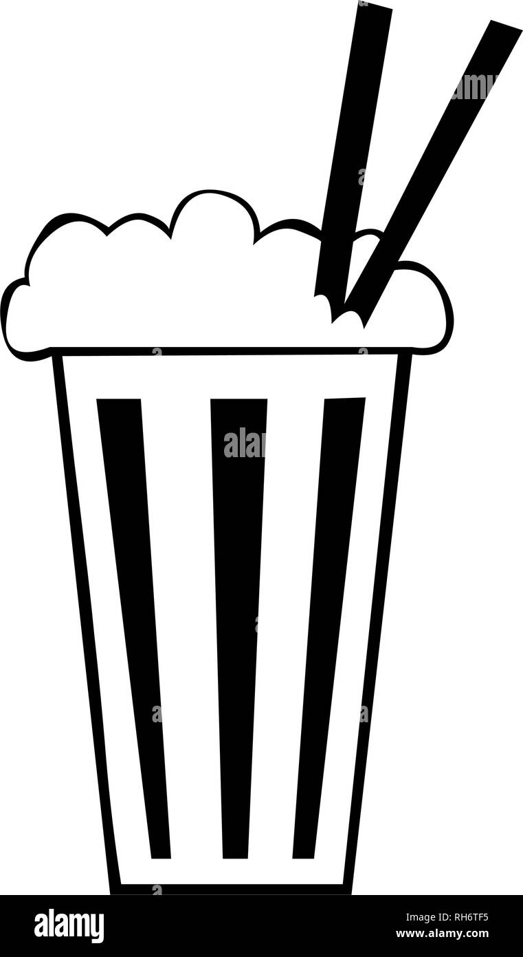 Cute cocktail glass cartoon hi-res stock photography and images - Alamy