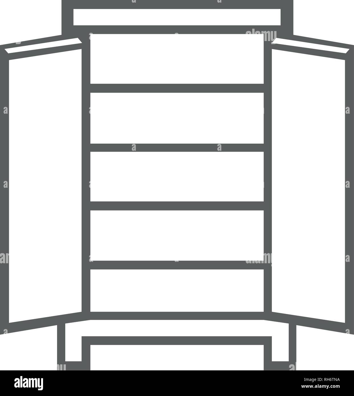 cupboard icon. Elements of furniture icon. Premium quality graphic ...
