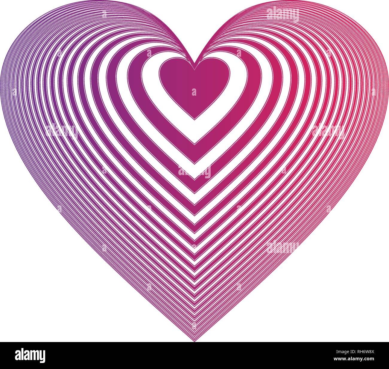 Neon red vector heart icon ideal for valentines day and wedding ...