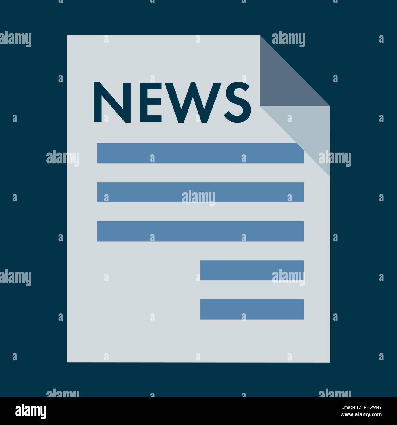 Modern newspaper press Stock Vector Images - Alamy