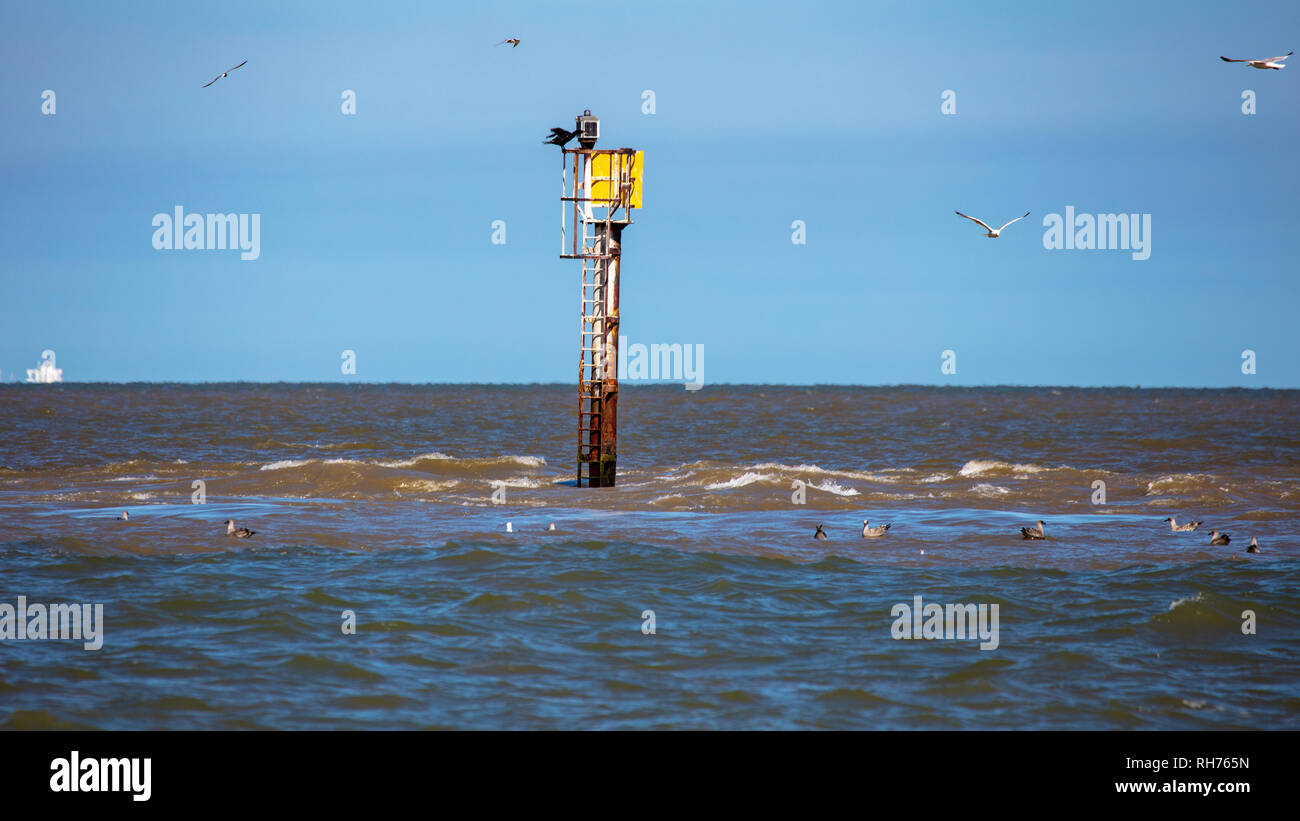 The Platforms at Sea Stock Photo - Alamy