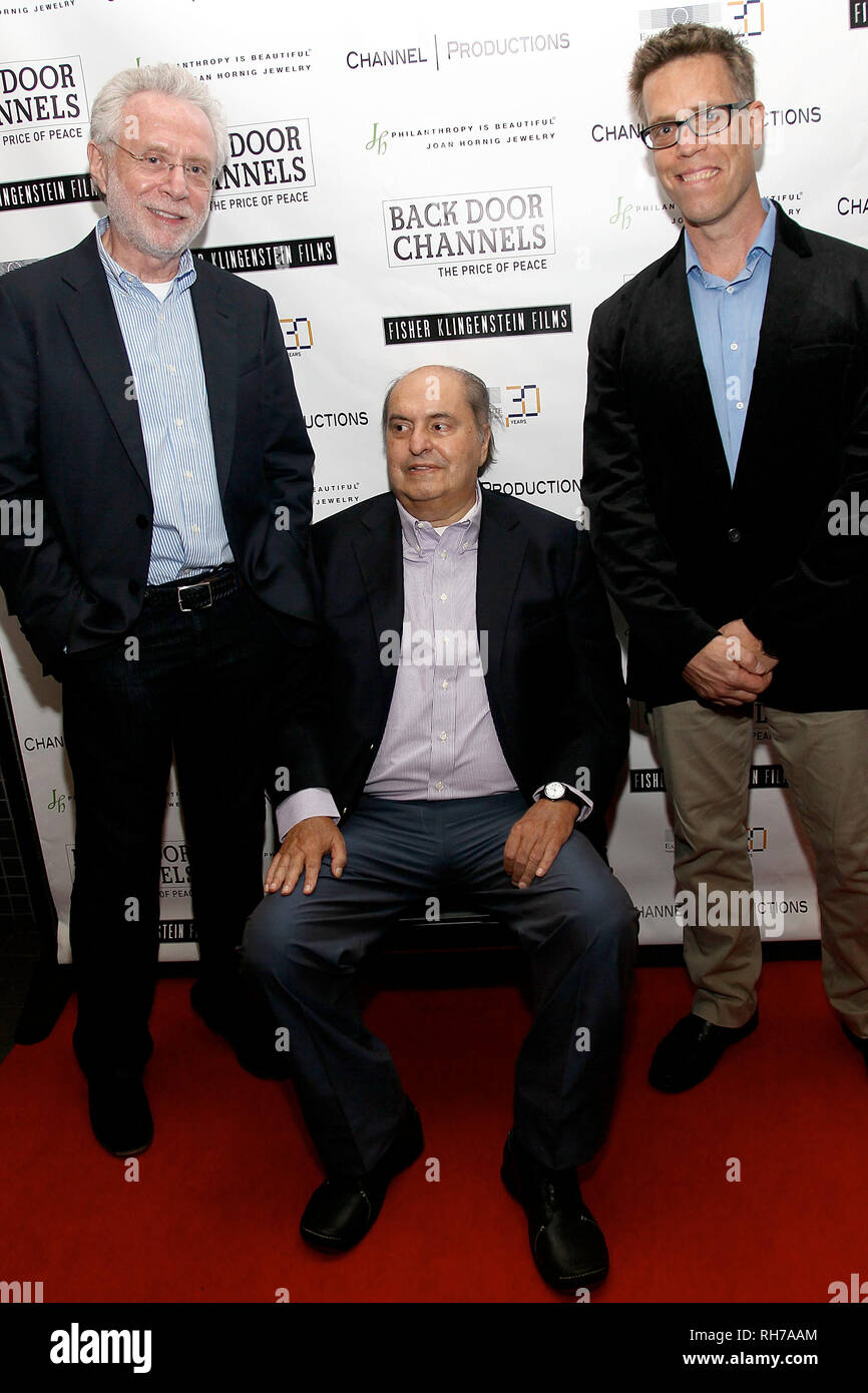 New York, USA. 18 Sep, 2011. Wolf Blitzer, Leon Charney, Harry Hunkele ...