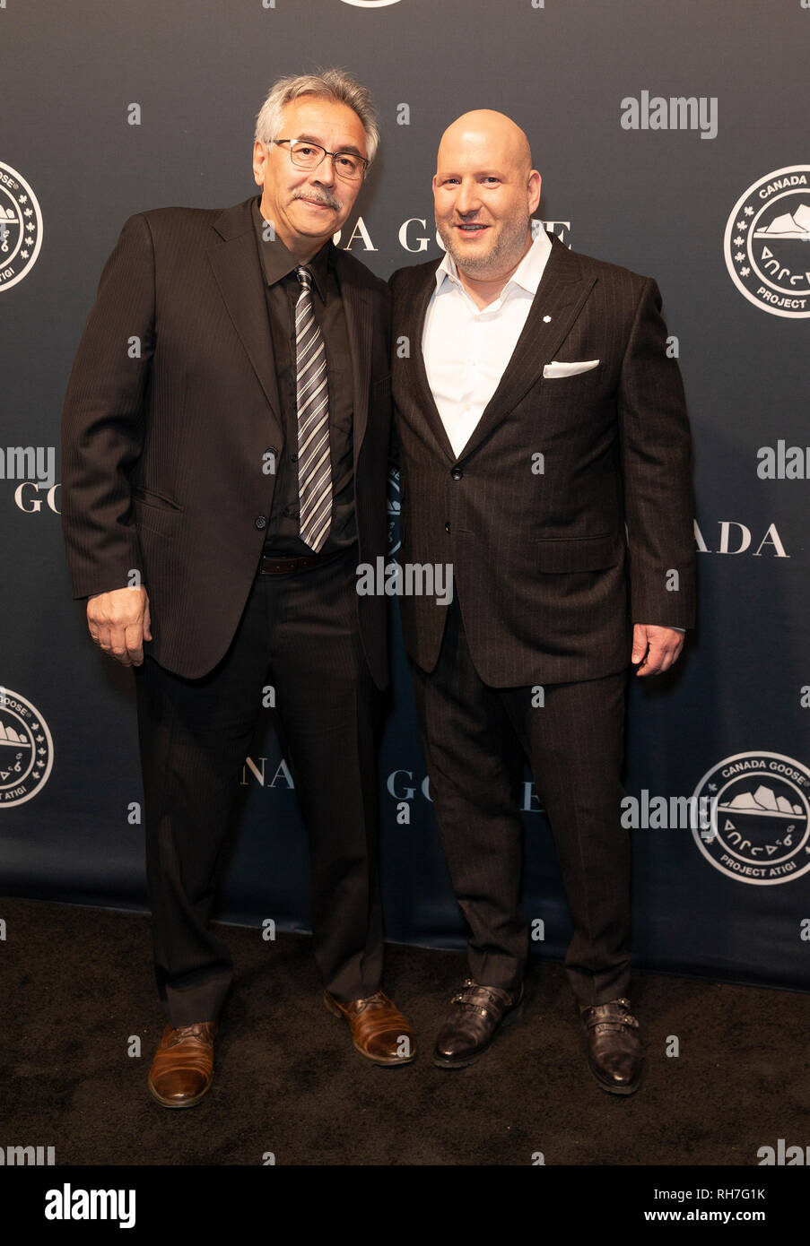 New York, United States. 31st Jan, 2019. Johnny Adams and Dani Reiss ...