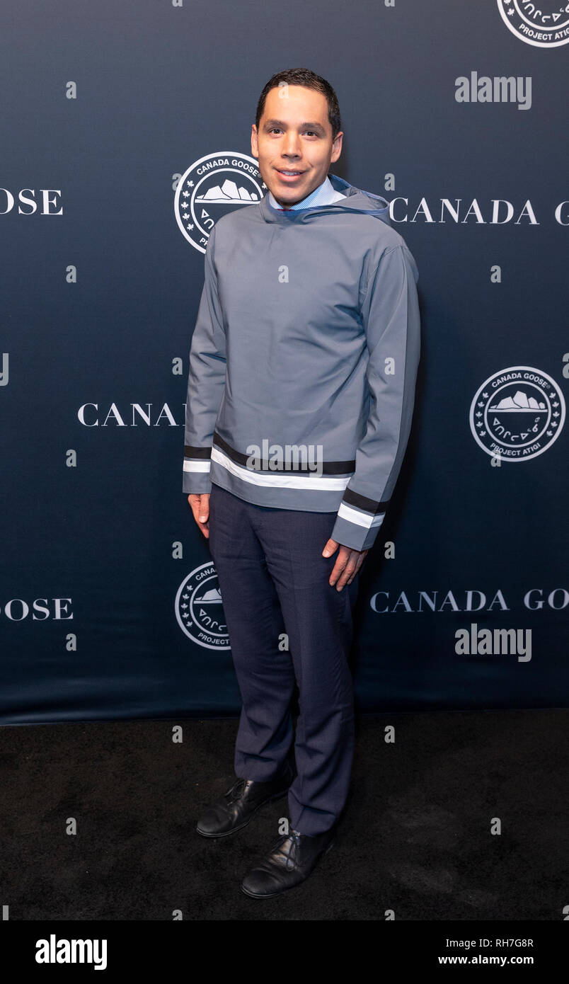 New York, United States. 31st Jan, 2019. Natan Obed attends Canada ...