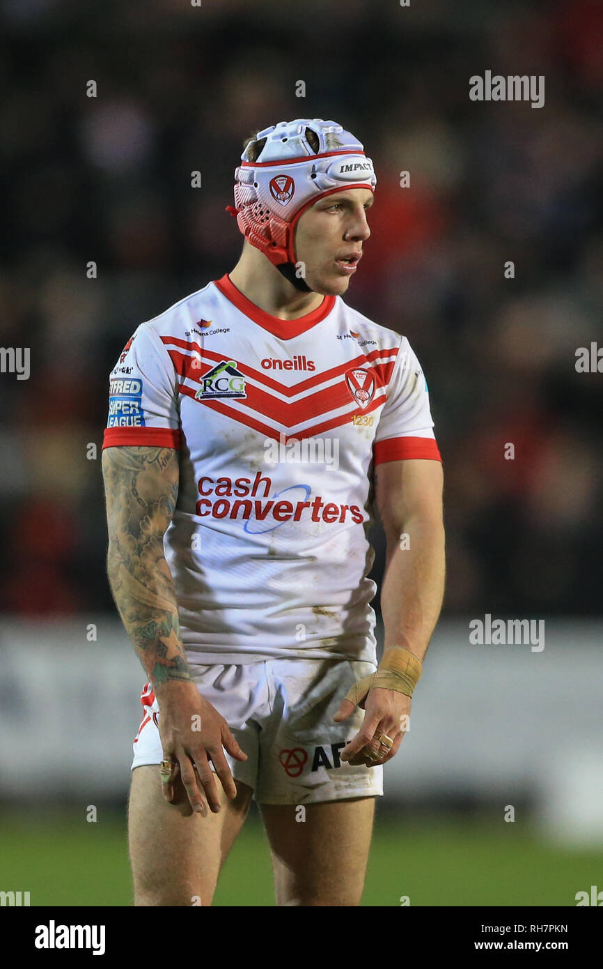 31st January 2019 , Totally Wicked Stadium, St Helens, England; Betfred ...
