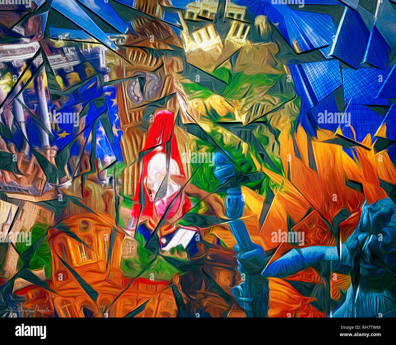 DIGITAL ART: Games People Play Stock Photo - Alamy