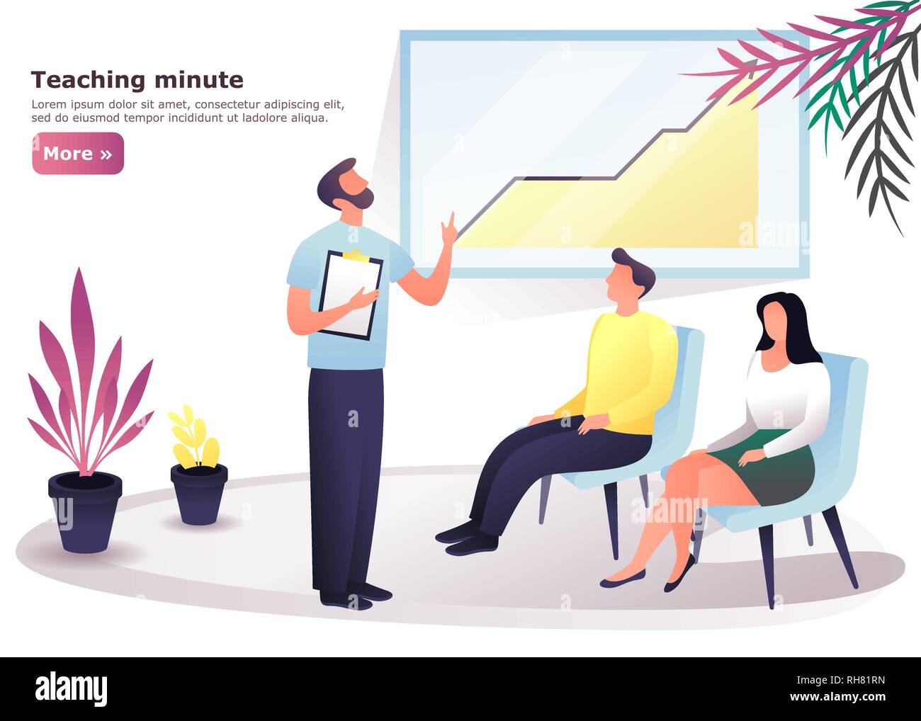 Team leader training Stock Vector Images - Alamy