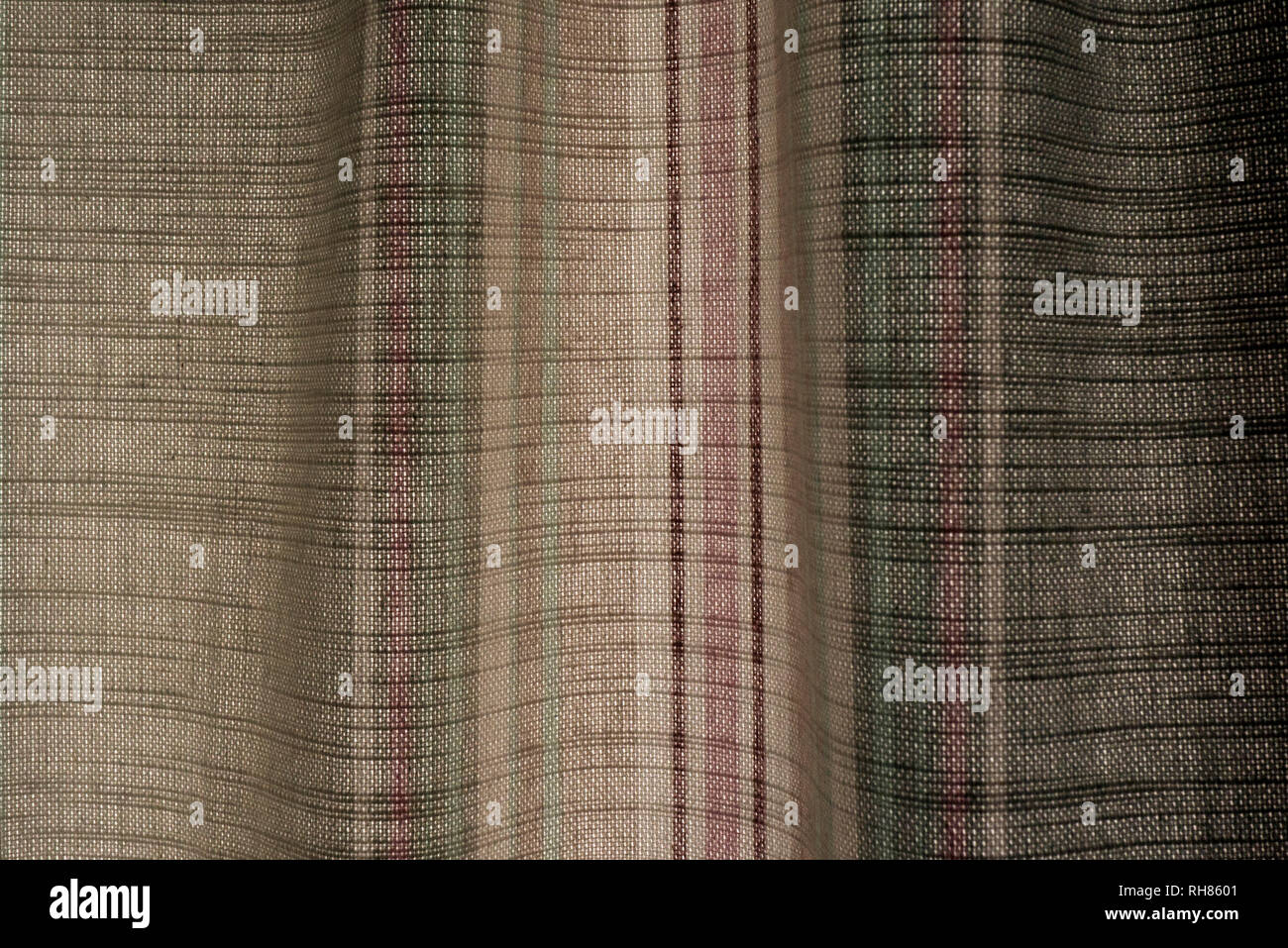 A Close Up Of A Curtain Stock Photo - Alamy