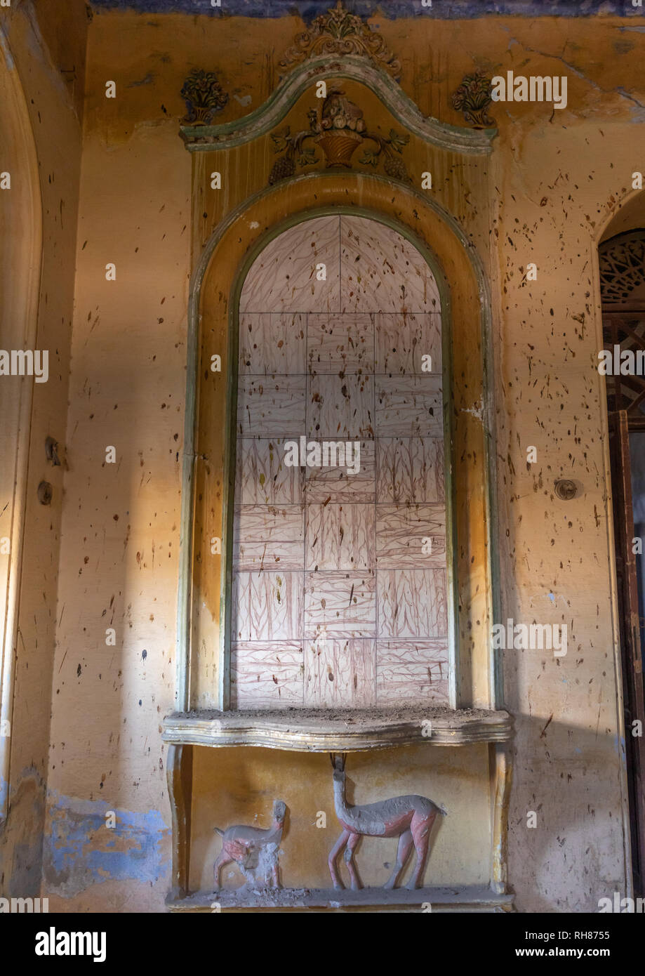 Al Kateb house inside decoration, Mecca province, Taïf, Saudi Arabia ...