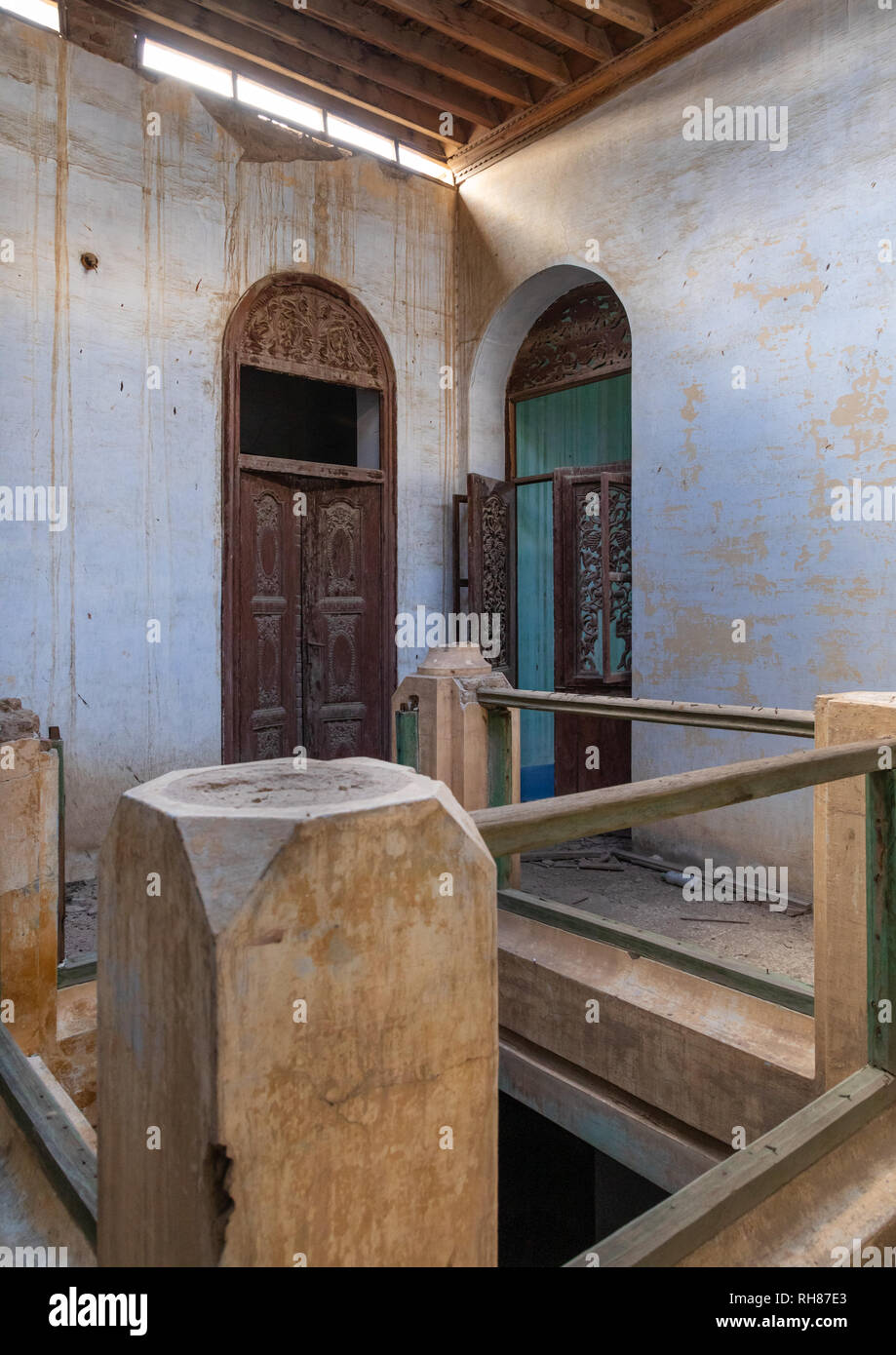 Inside al Kateb house, Mecca province, Taïf, Saudi Arabia Stock Photo ...