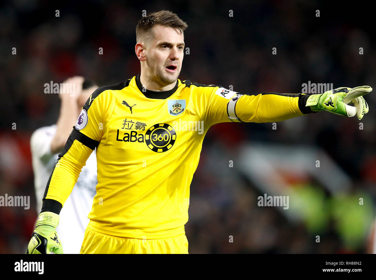 Thomas Heaton, Burnley goalkeeper Stock Photo - Alamy