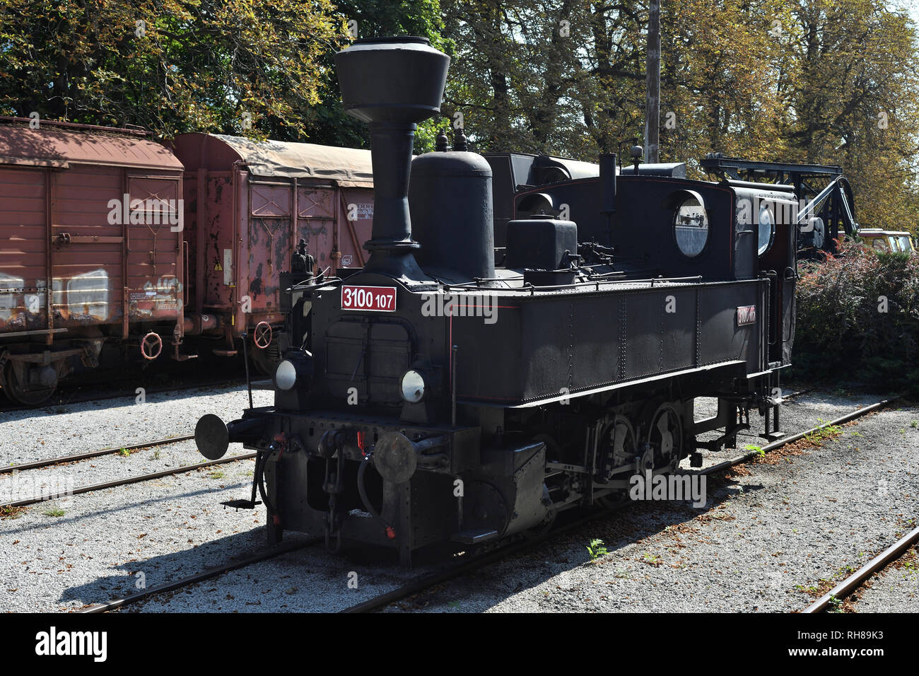 bratislava transport museum;steam locomotive;310.0107;dopravy ...