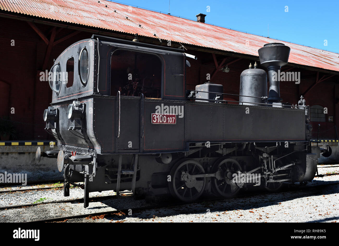 bratislava transport museum;steam locomotive;310.0107;dopravy ...