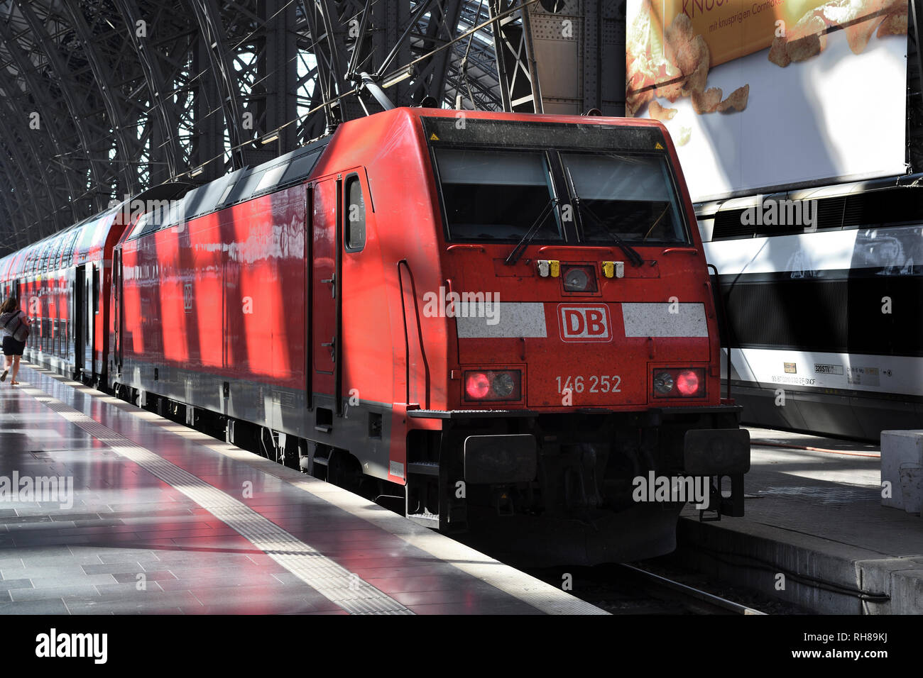 class 146;electric locomotive;frankfurt main;germany Stock Photo - Alamy