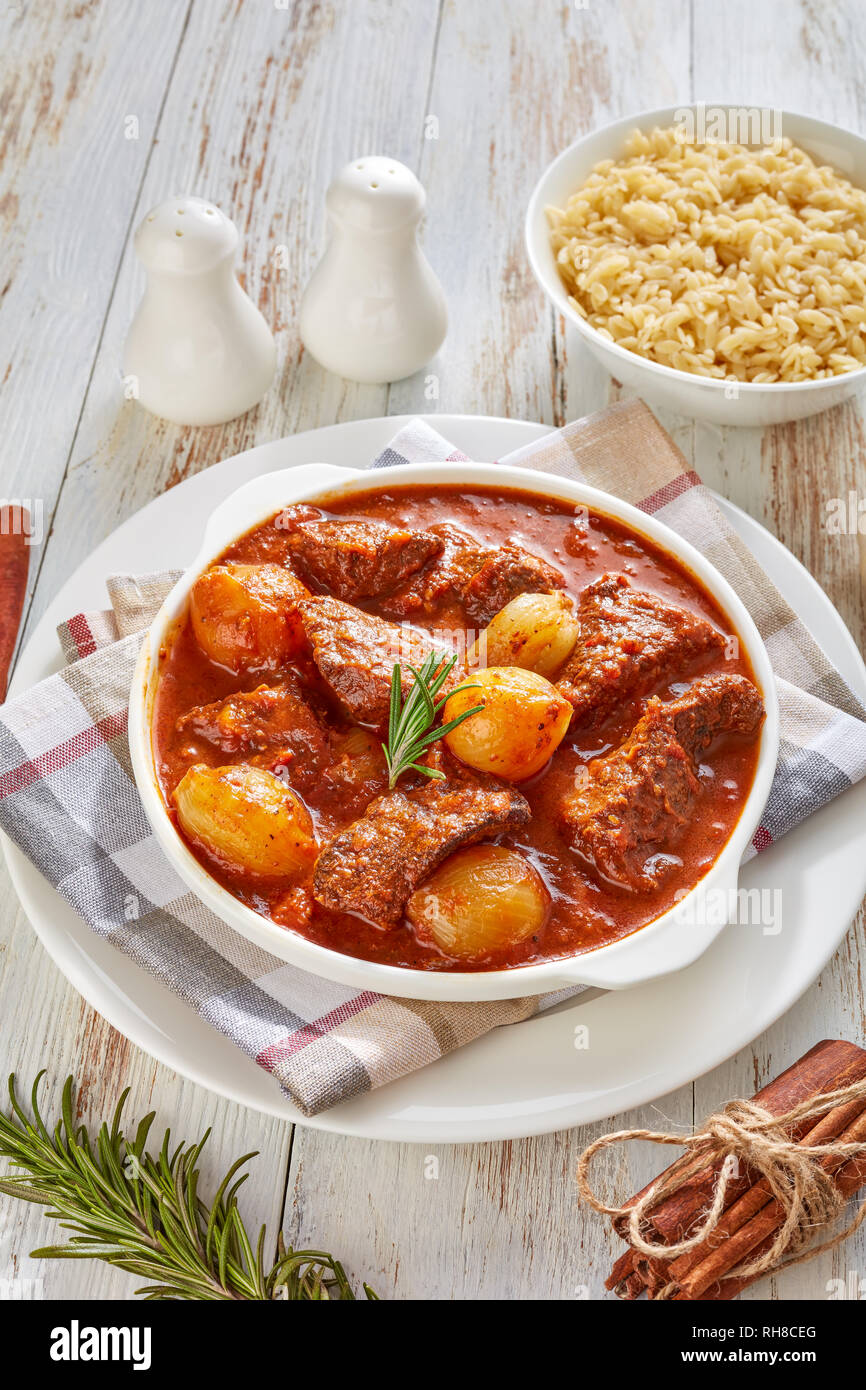Beef Stifado High Resolution Stock Photography and Images - Alamy
