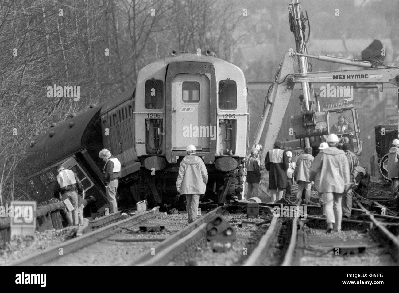 Derailed train Black and White Stock Photos & Images - Alamy