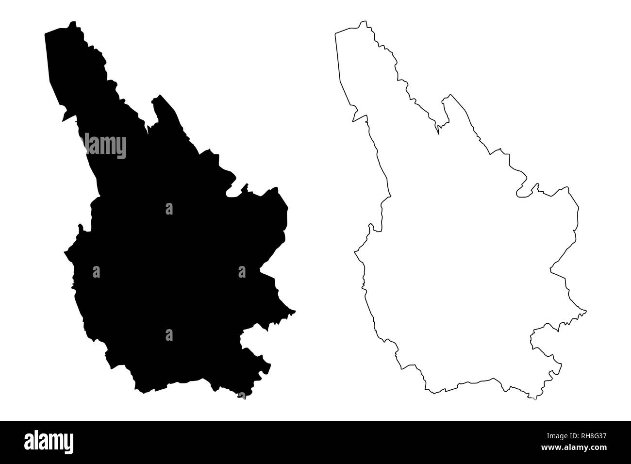 Caerphilly (United Kingdom, Wales, Cymru, Principal areas of Wales) map ...
