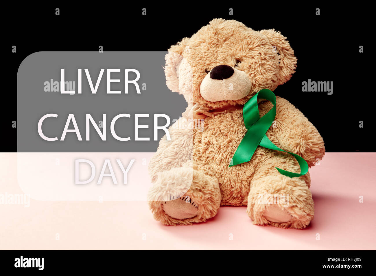 Liver Cancer and Hepatitis B - HVB Awareness month ribbon, Emerald ...