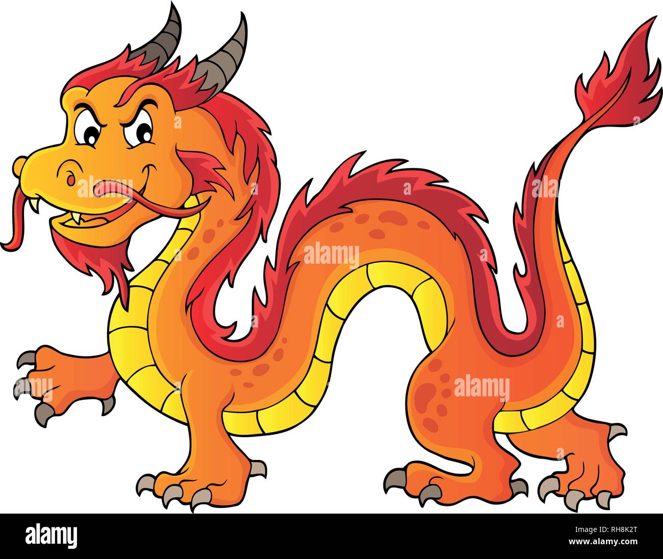 5 dragon Stock Vector Images - Alamy