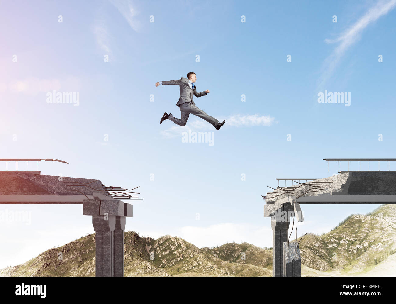 Problems and difficulties overcoming concept Stock Photo - Alamy