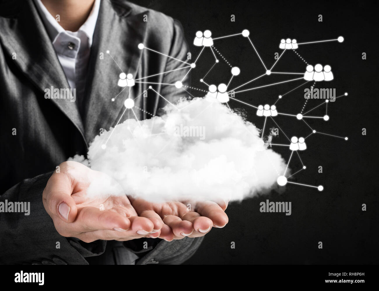 Social connection and networking concepts Stock Photo - Alamy