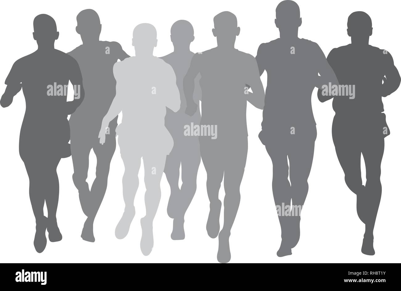 Group Runner Silhouette