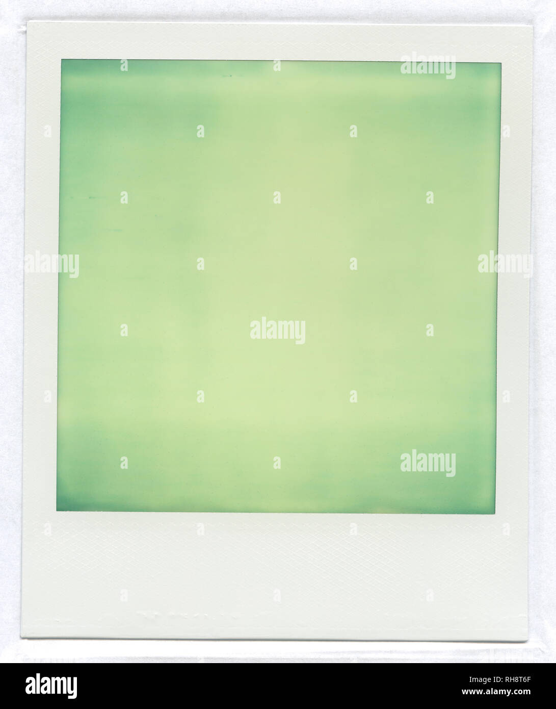 Retro realistic blank instant photo with shadow Stock Photo - Alamy