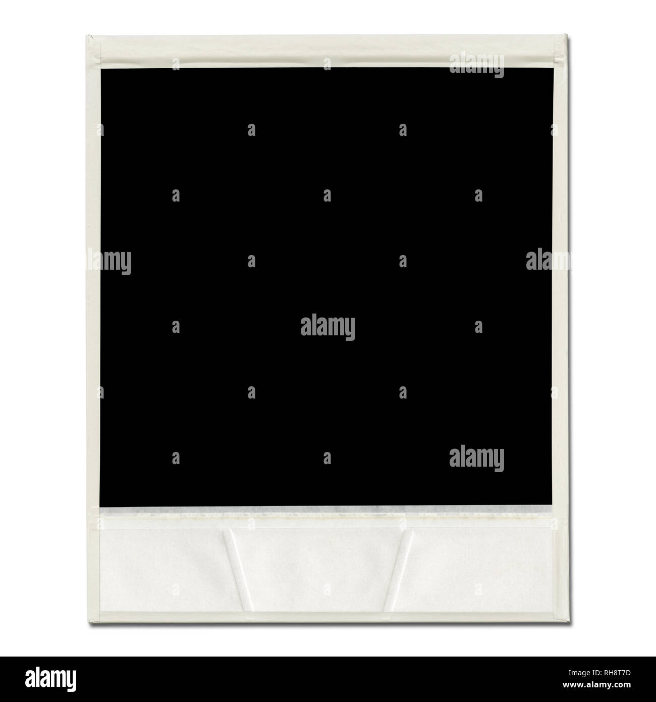 Retro realistic blank instant photo with shadow Stock Photo - Alamy Retro realistic blank instant photo with shadow Stock Photo - Alamy