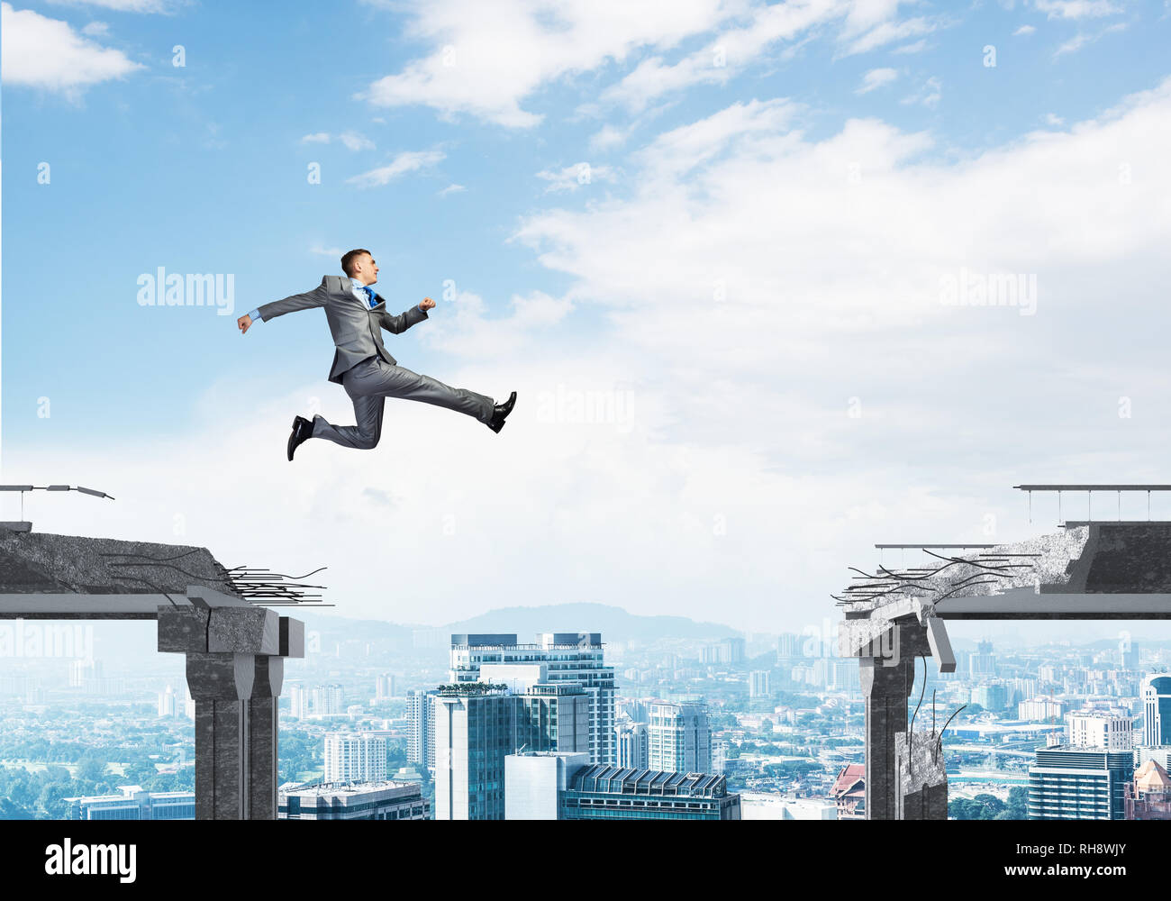 Problem and difficulties overcoming concept Stock Photo - Alamy
