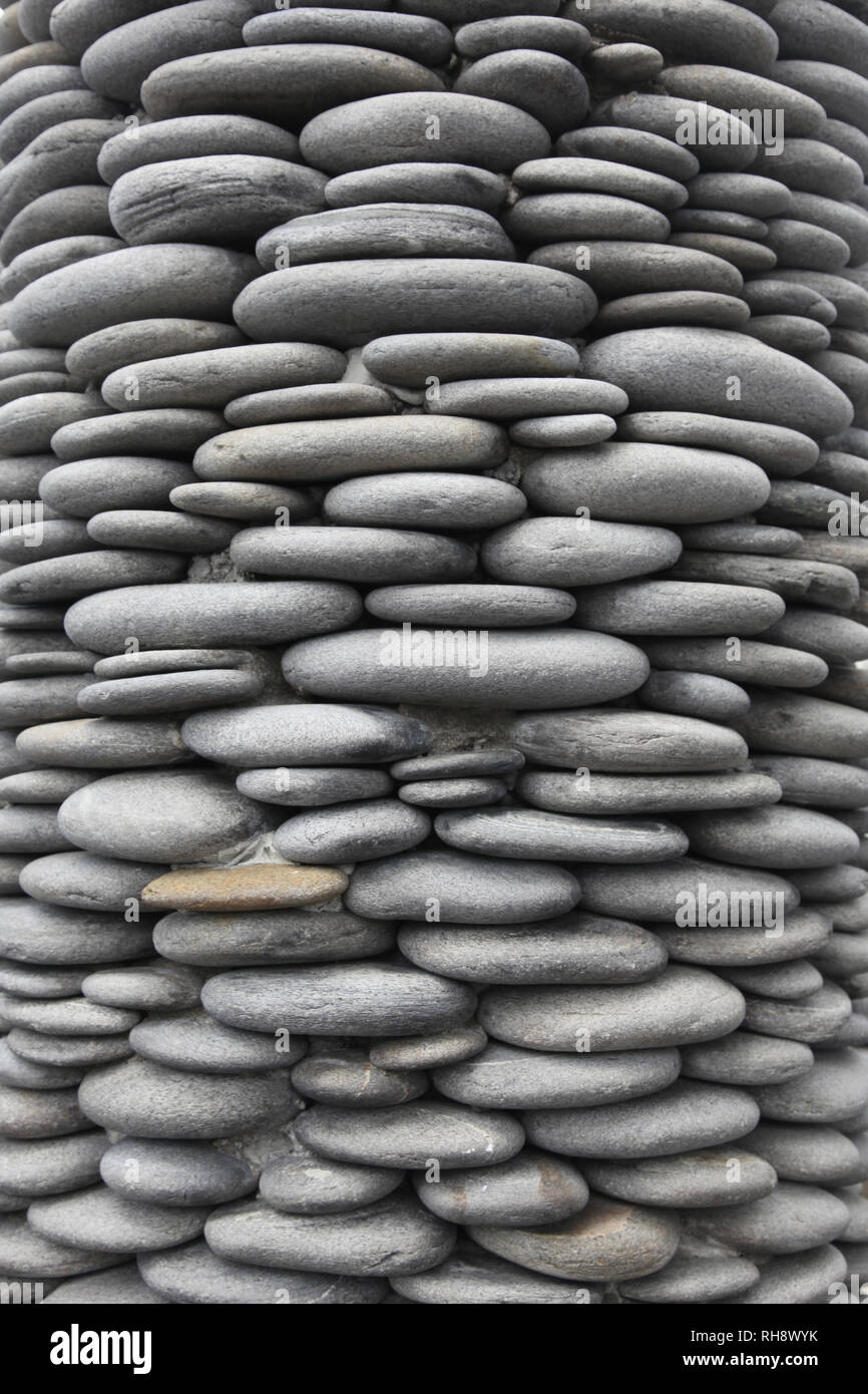 Pile of Pebbles or stones used to make a great surface Stock Photo - Alamy