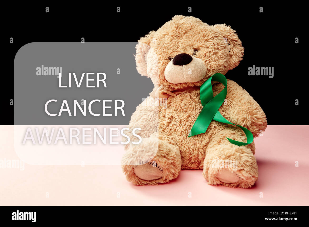 Liver Cancer and Hepatitis B - HVB Awareness month ribbon, Emerald ...