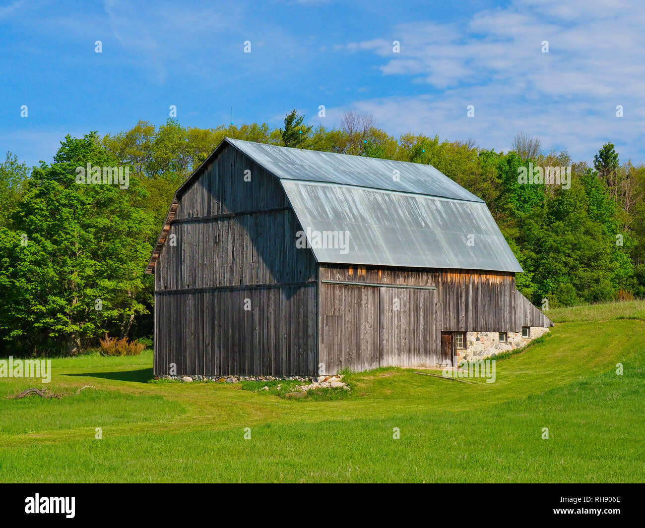 Brunson Barn, Sleeping Bear Dunes National Lakeshore, Empire, Michigan ...