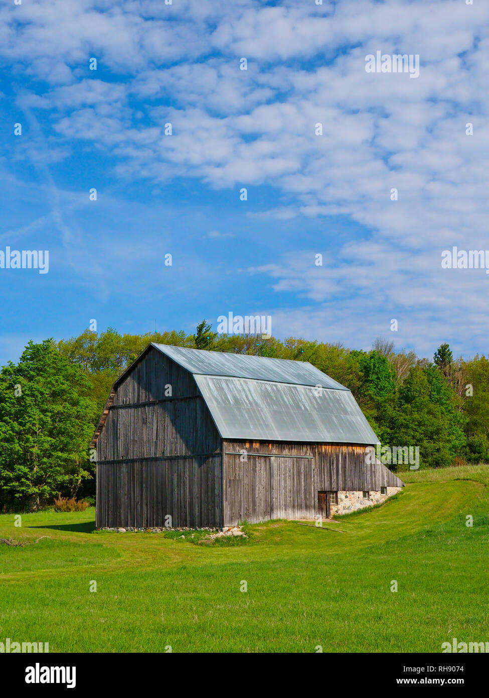 Brunson Barn, Sleeping Bear Dunes National Lakeshore, Empire, Michigan ...