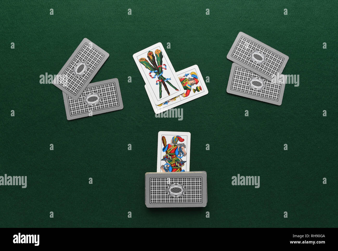 Italian playing cards hi-res stock photography and images - Alamy