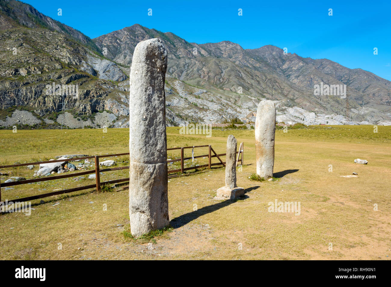 Wooden stelae hi-res stock photography and images - Alamy