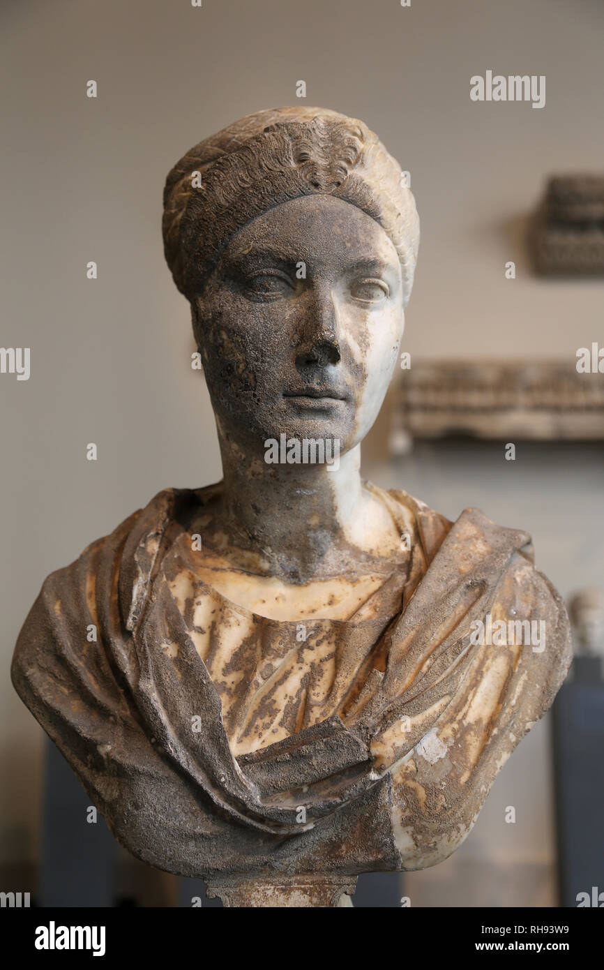 Wife Of The Emperor Hadrian High Resolution Stock Photography and ...
