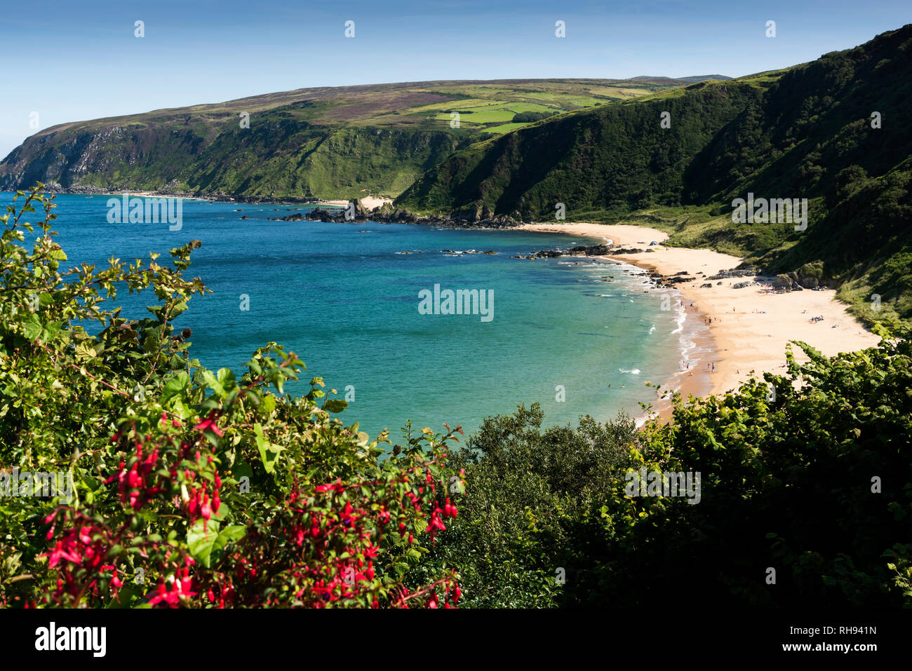 Kinnagoe Beach in Inishowen, North Donegal, Ireland Stock Photo - Alamy