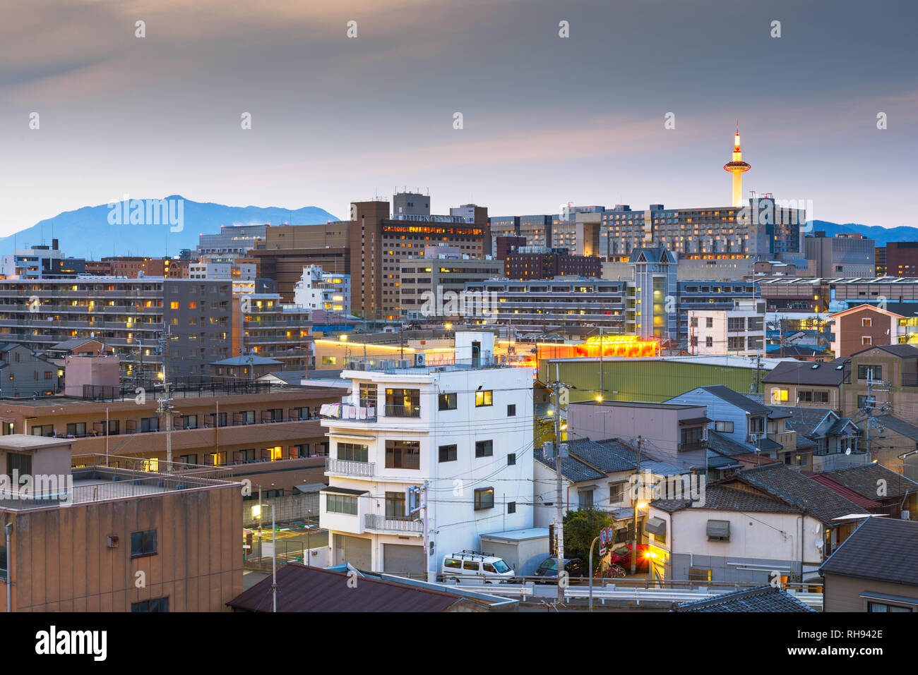 Downtown kyoto hi-res stock photography and images - Alamy