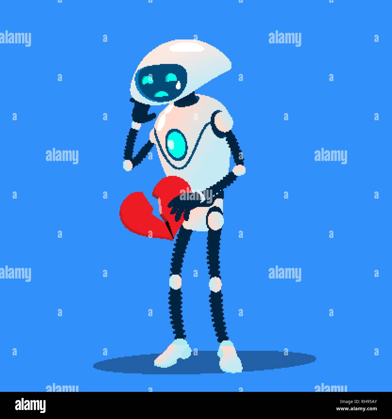 Humanoid robot crying hi-res stock photography and images - Alamy